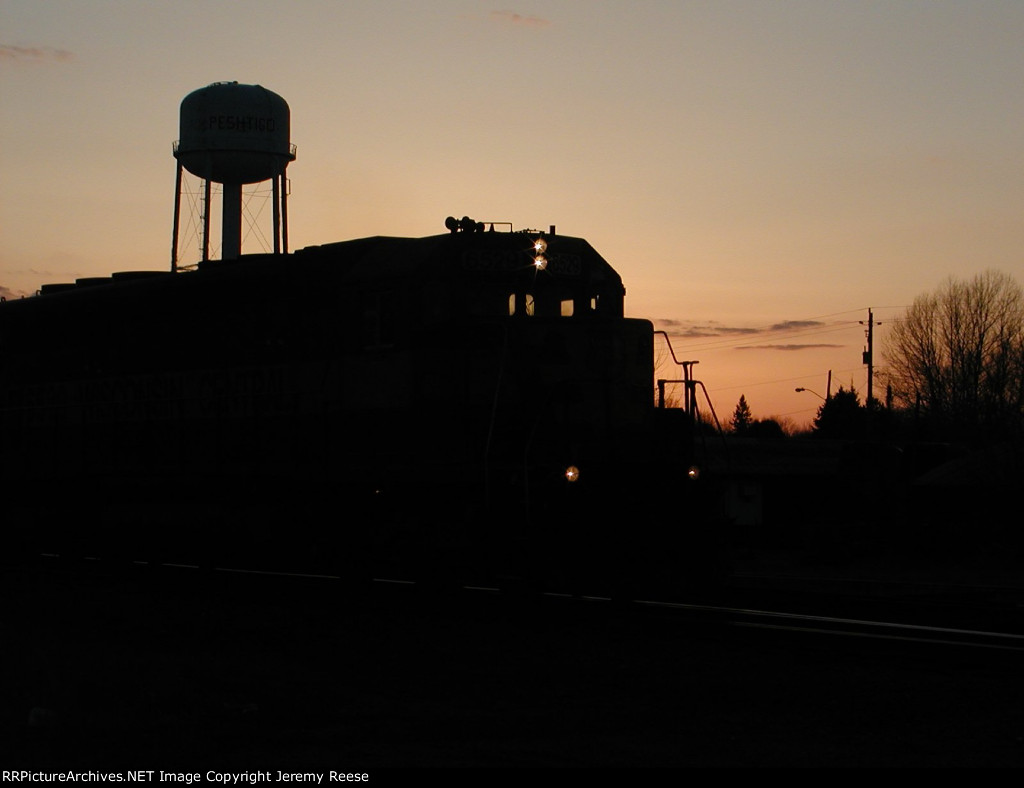 WC 6529, just like most WC units, now faded into the sunset